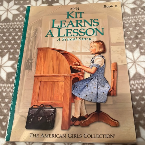 American Girl | Other | Kit Learns A Lesson A School Story Book 2 ...